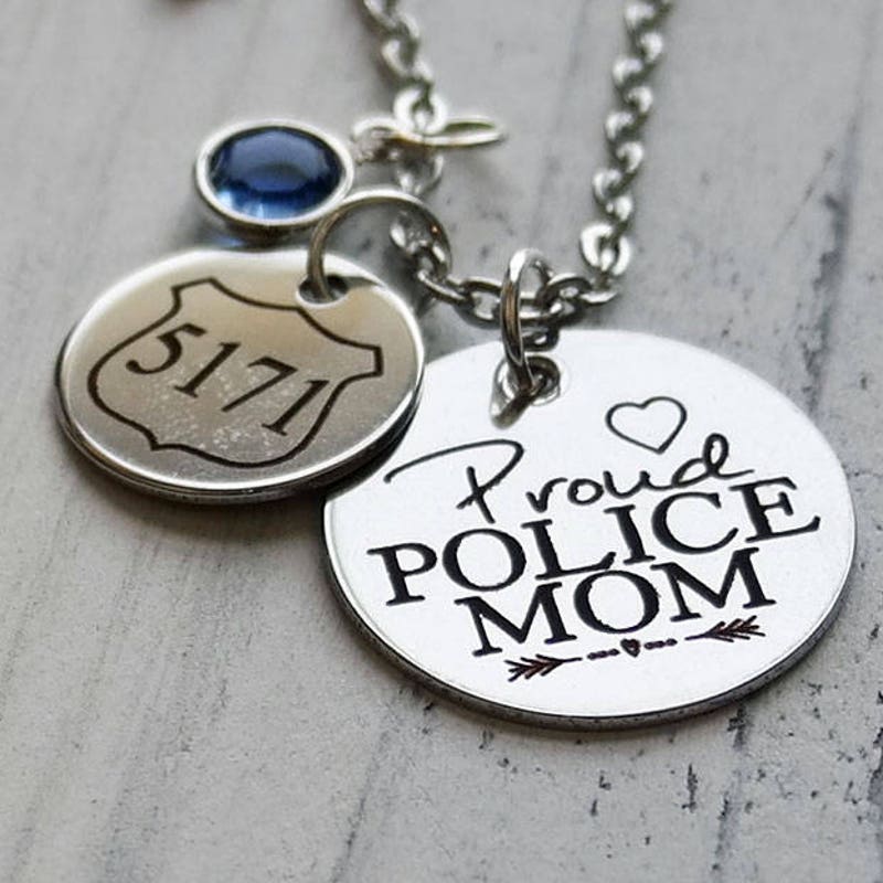 Police Wife Necklace - Etsy