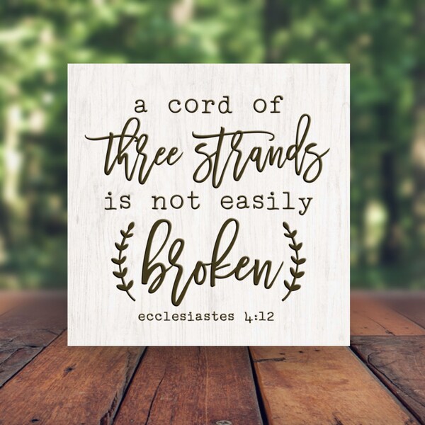 Three Strands Svg - Etsy