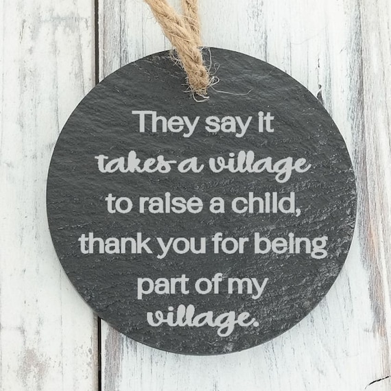 It Takes a Village Great for Daughters Sisters Friends Moms - Etsy