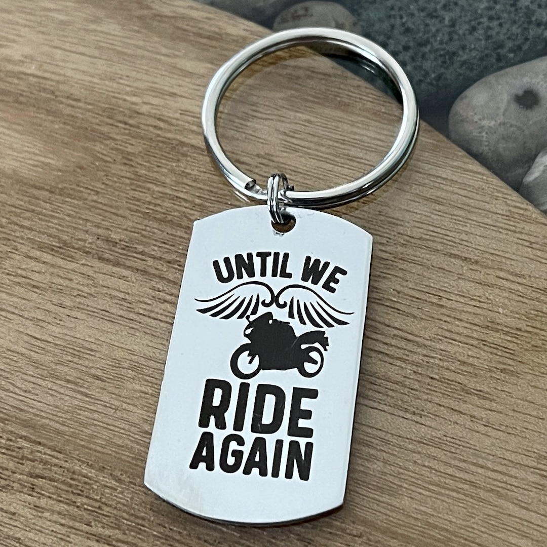 Until We Ride Again Motorcycle Motor Bike Sympathy Memorial Gift ...