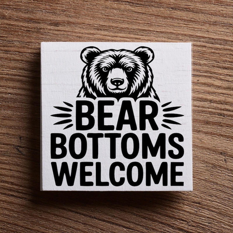 Bear Bottoms Welcome - Etsy