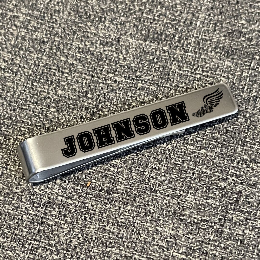 Personalized Track and Field Team Runner Tie Bar Tack Clip Back Can Be ...