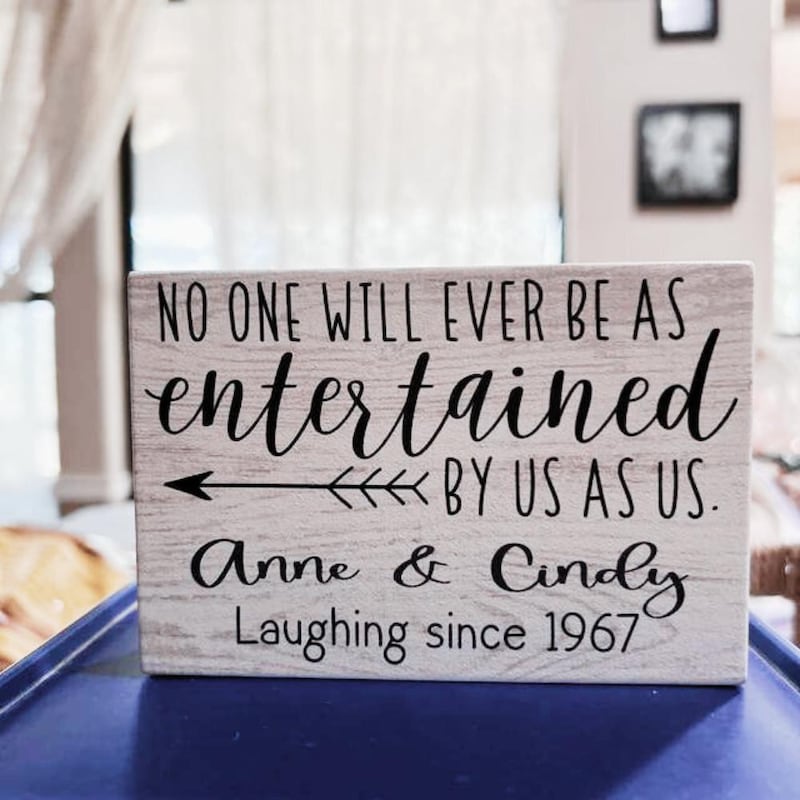 Funny Friend Wood Sign - Etsy