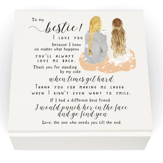 I Love You Best Friend Letter