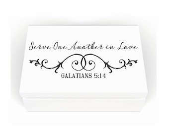 Engraved Bible Verse Box - Etsy