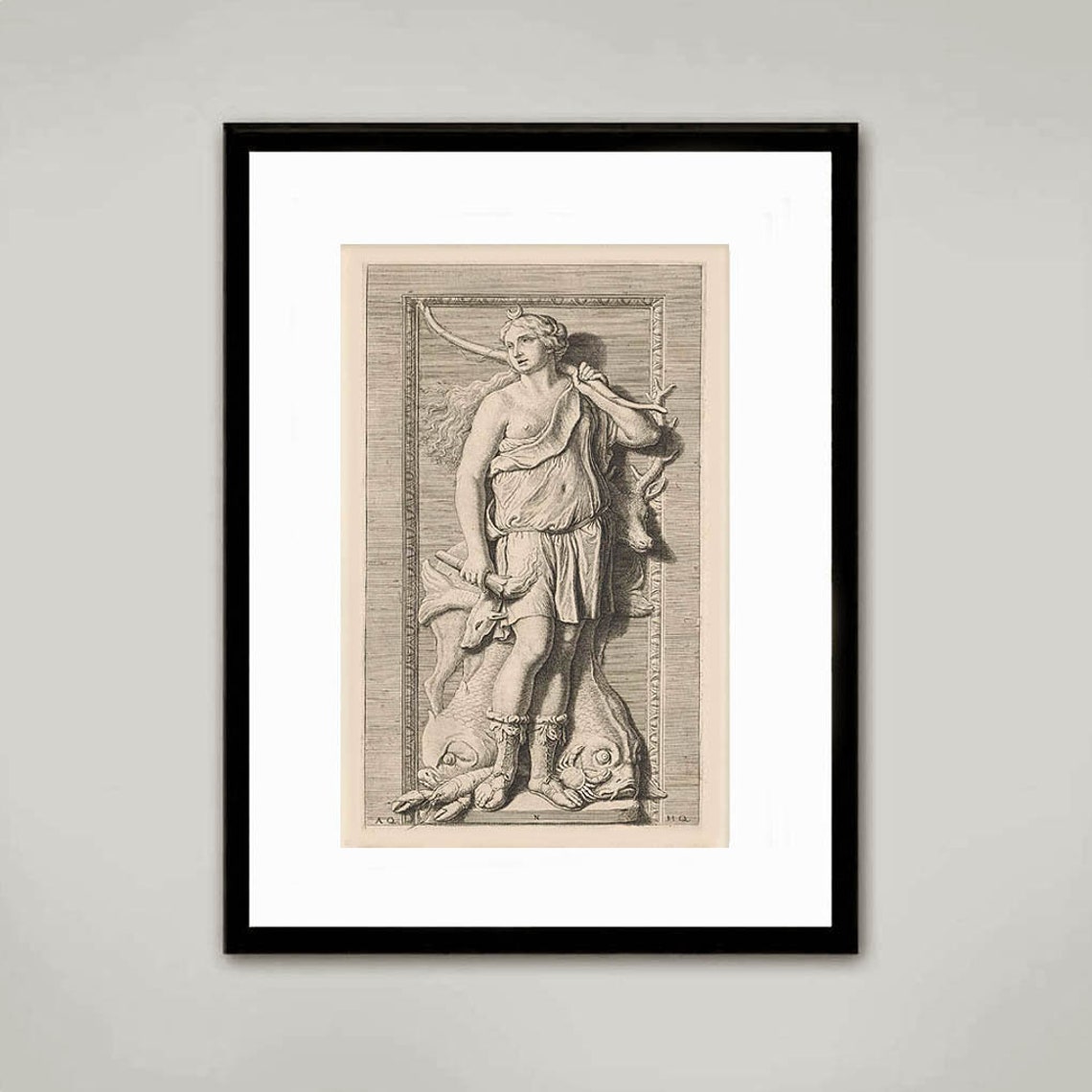 6 Engravings Greek and Roman Figures Neoclassical Art Prints - Etsy