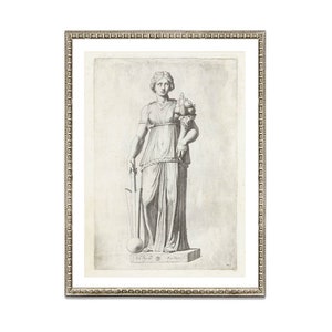 Ancient Roman Figures, Sketch 2 Set Figures, Neoclassical Art Prints ...