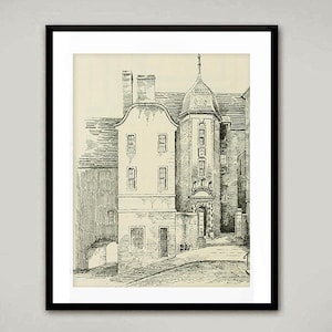 3 Set Architectural Prints, Architecture Drawing, European Architecture ...