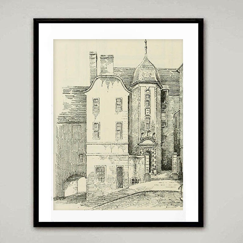 3 Set Architectural Prints Architecture Drawing European - Etsy