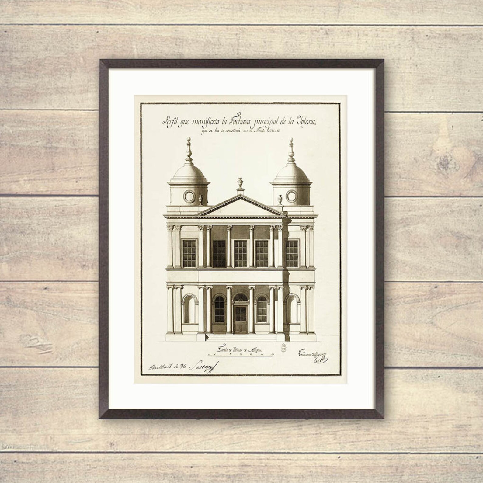 Classic Architecture Prints, Vintage Decor, Set of 6 (11x14 Inch) - Etsy