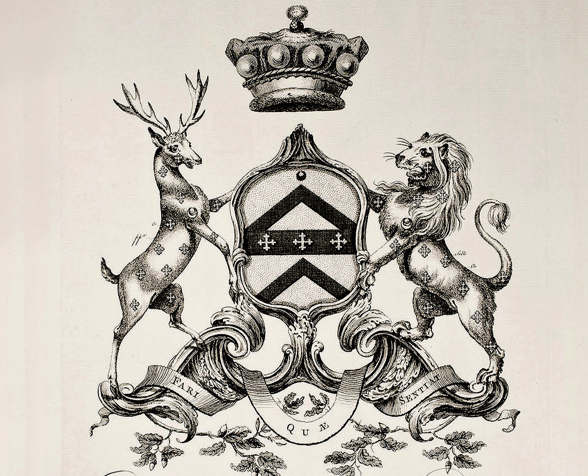 Family Crest Coat of Arms Prints Heraldic Art Vintage - Etsy