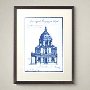 Architecture Prints in Blue, Classic Architecture Art, All 6 PRINTS for ...