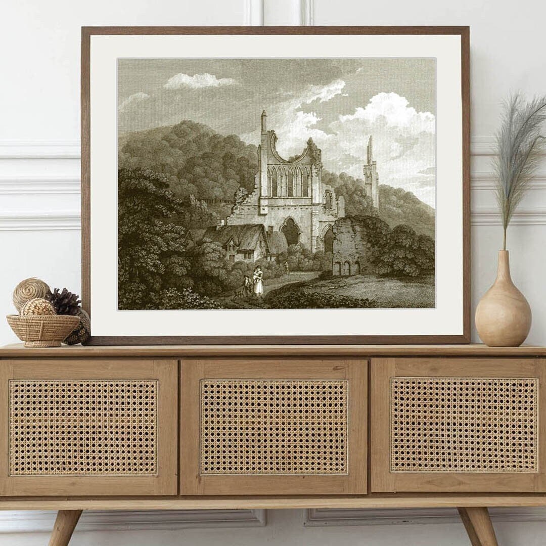 Vintage Drawing Print. European Architectural Sketch - Etsy
