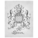 CUSTOM Family Crest-wedding Crest-surname Coat of Arms BIG CREST Home ...