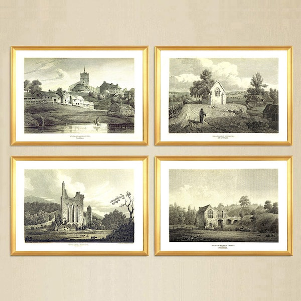 English Drawing Prints - Etsy