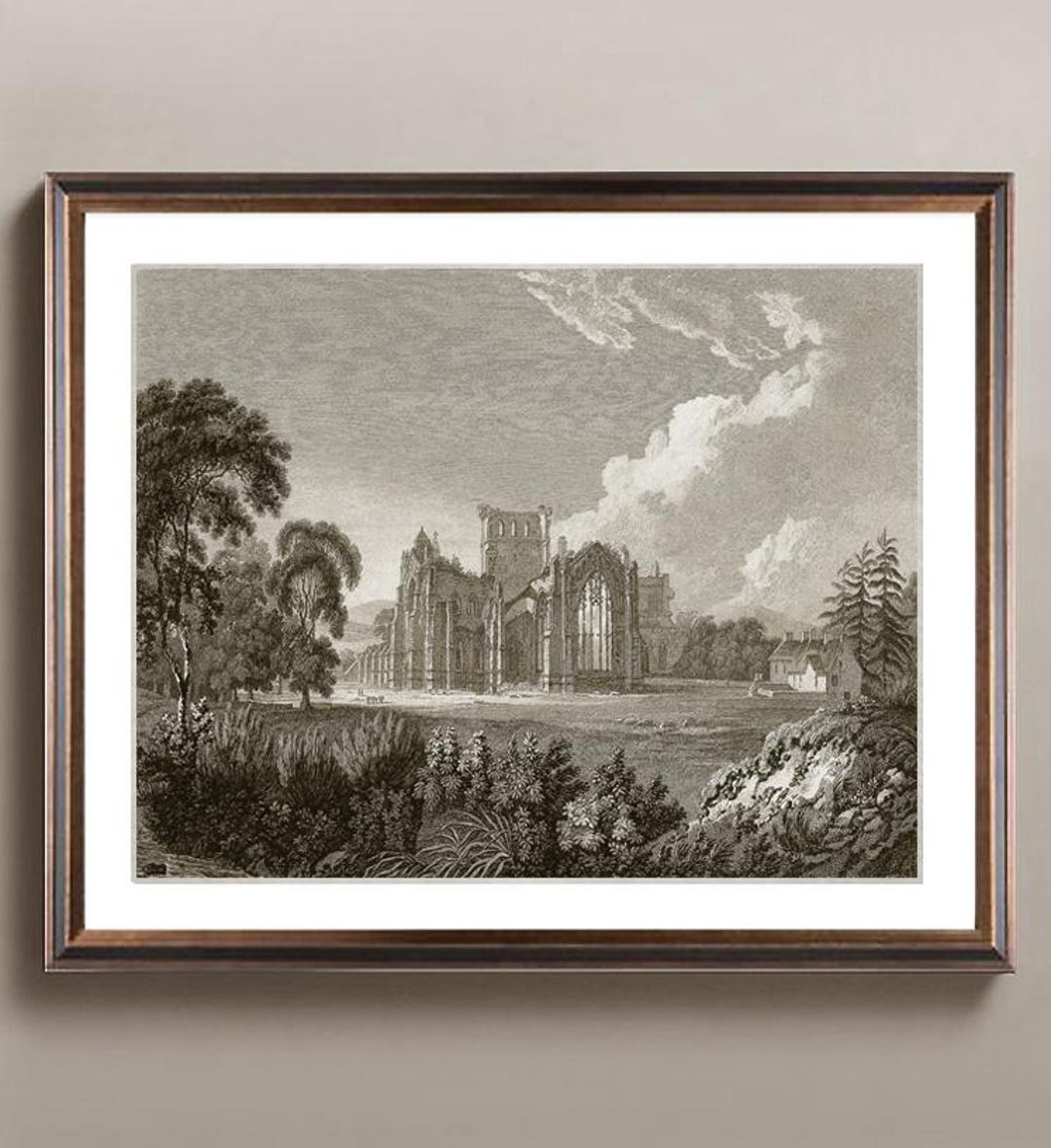 Landscape Prints, European Engraving, Architectural Art, English ...