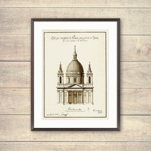 Architecture Prints, Classic Architecture Art, All 6 PRINTS One Low ...