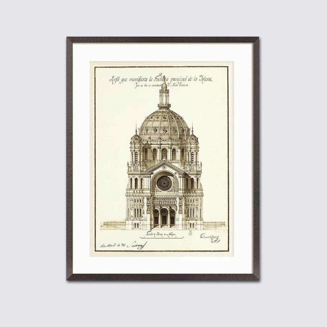 9 Architecture prints. Drawings Architecture Classic home | Etsy
