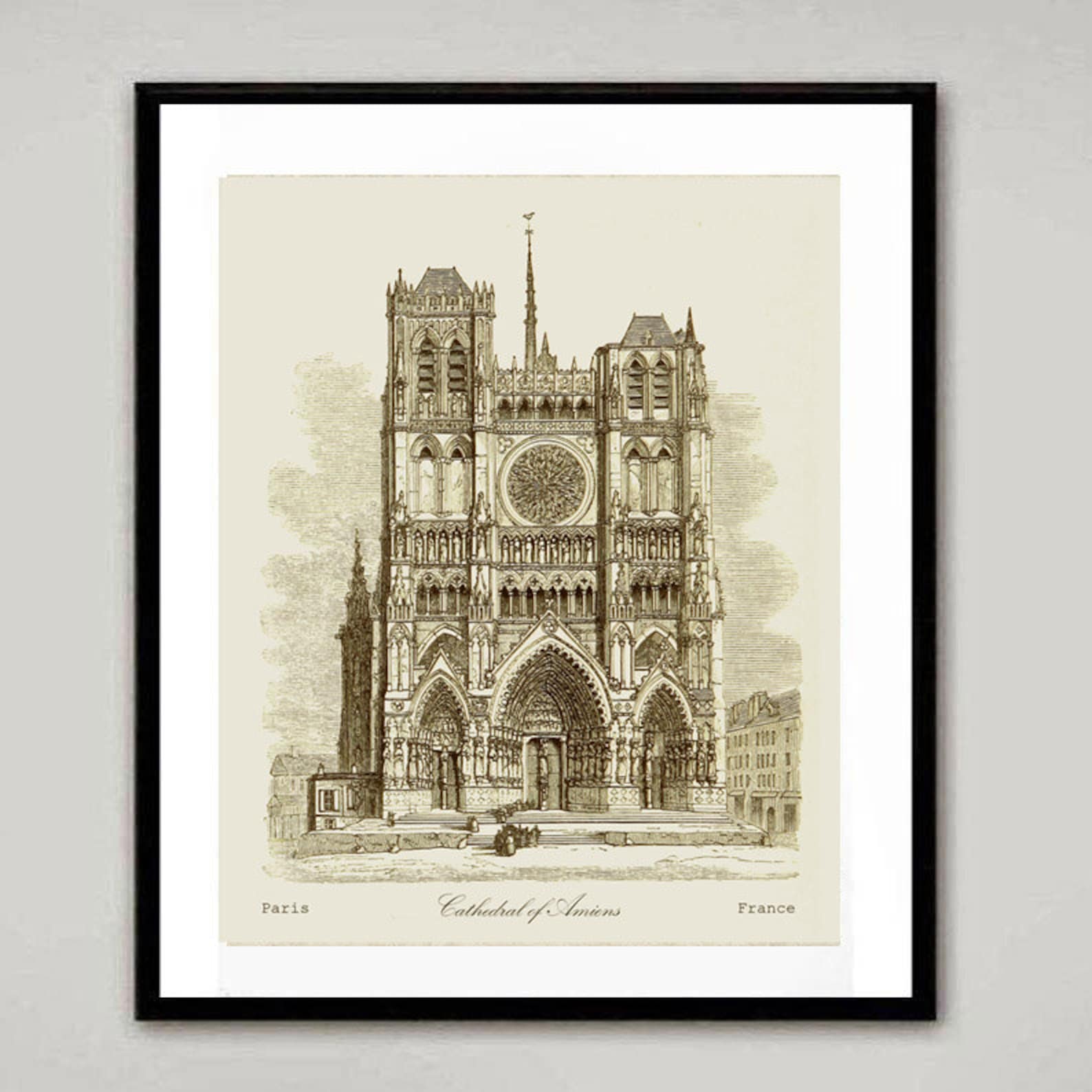 Classic Architecture Drawings 2 Set Architectural Prints - Etsy