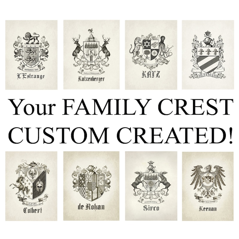 Family Crest - Etsy