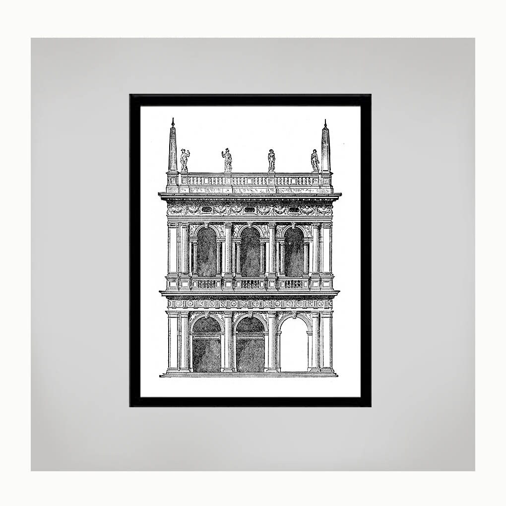 3 Set Architectural Art Prints Architecture Drawing Roman | Etsy