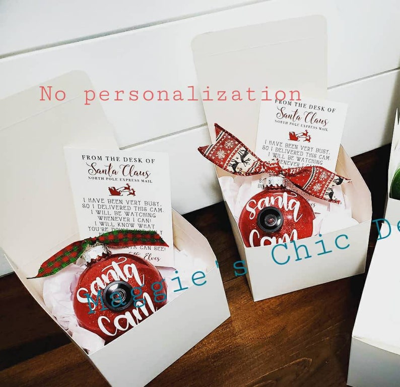 Santa Cam. Santa Cam or Elf Cam with Santa Note. Christmas | Etsy