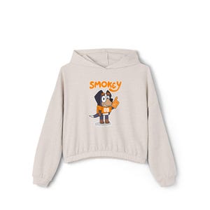 Women's Cinched Bottom Hoodie Bluey Style Smokey Tennessee UT Vols ...