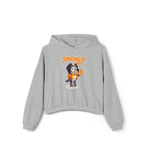 Women's Cinched Bottom Hoodie Bluey Style Smokey Tennessee UT Vols ...