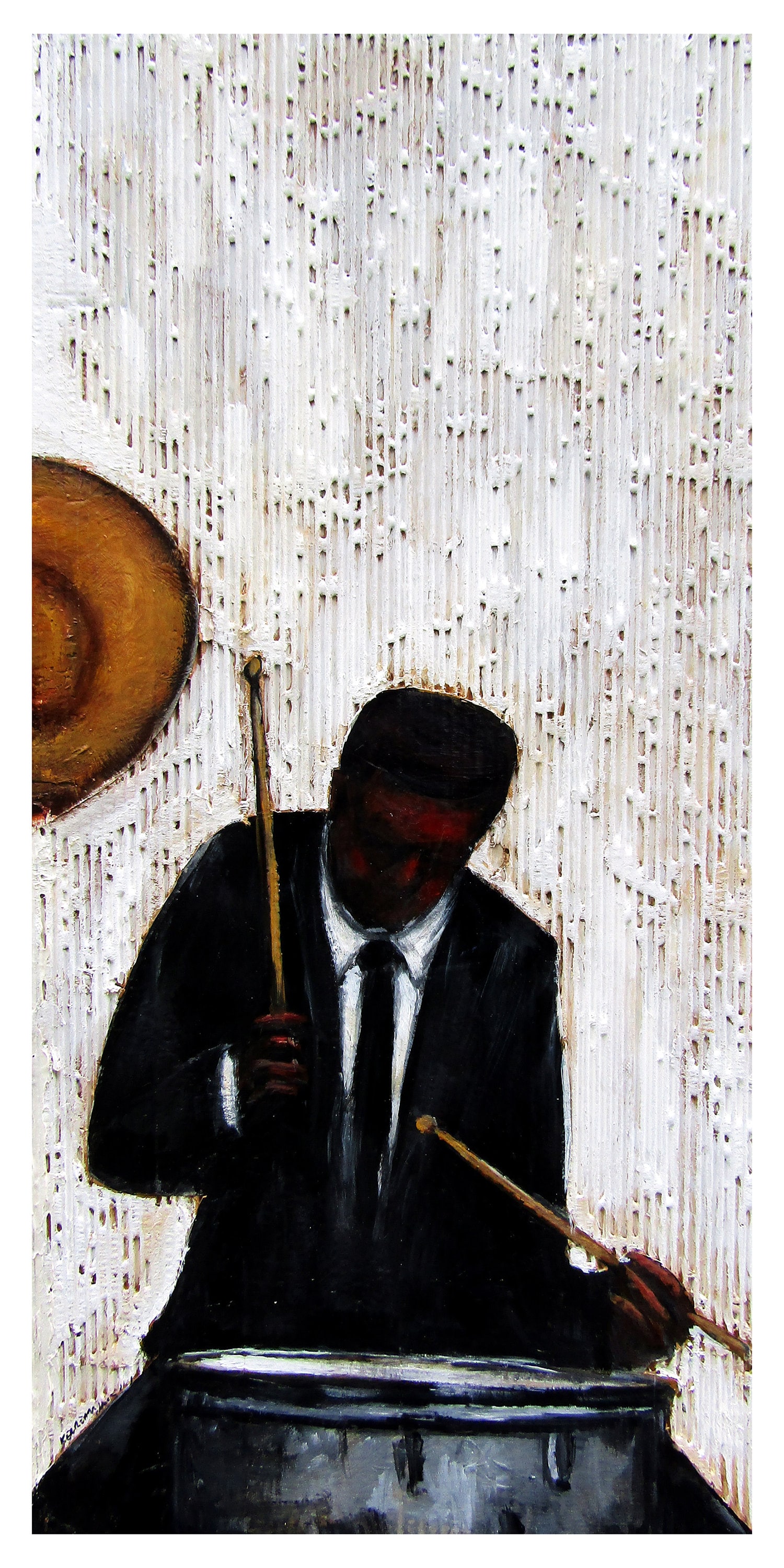 African American Jazz Drummer Art Print: Black Art Home Decor - Etsy