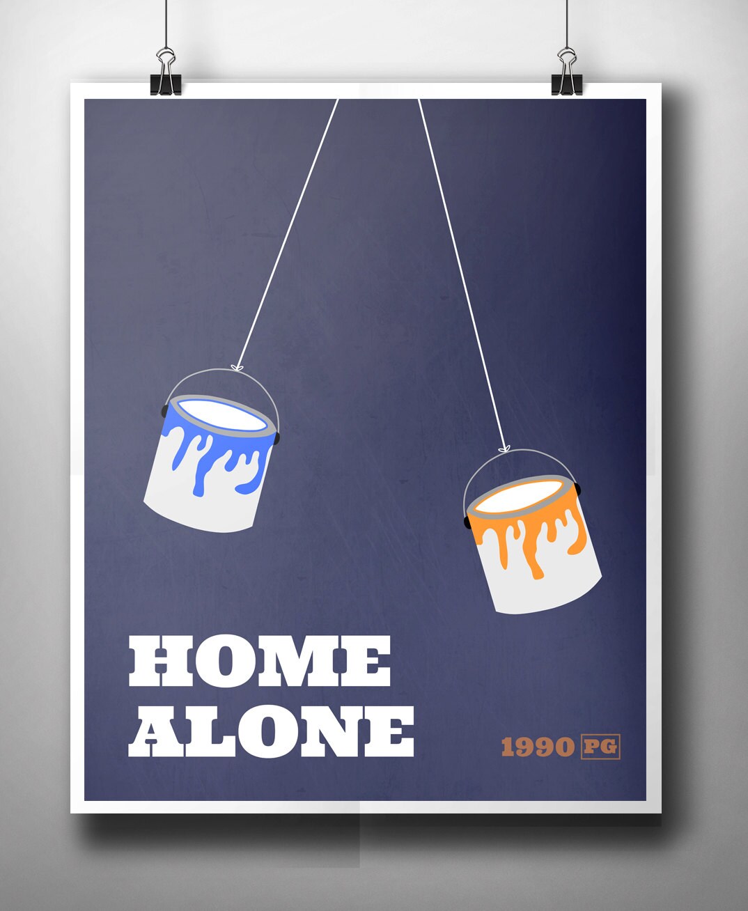 Home Alone Minimalist Movie Poster 5 Printable Files, 16x20, 12x16 ...