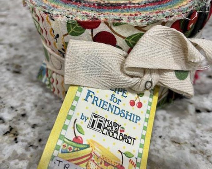 Mary Englebreit Recipe for Friendship Jelly Roll by Moda Circa 2007 ...
