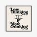 Less Thinking More Drinking Print, Bar Cart Decor, Bar Wall Art, Classy ...
