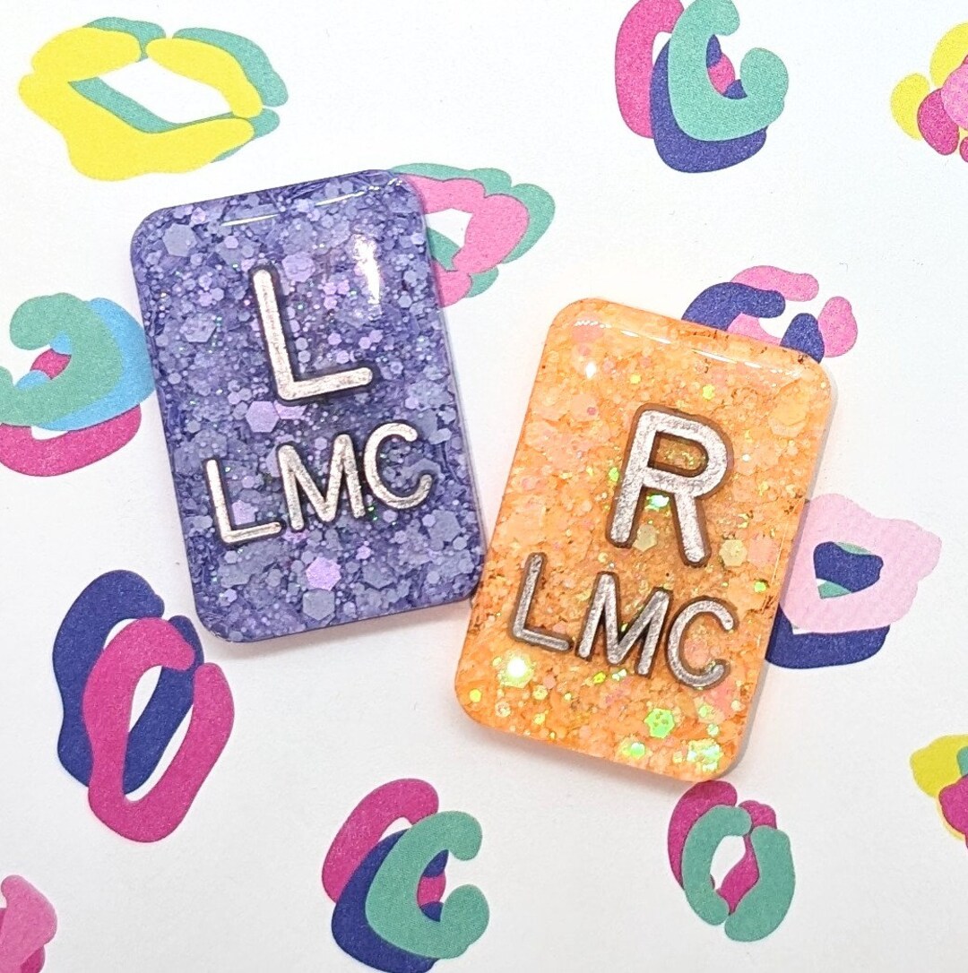 Pastel Peachy Keen Custom Personalized Lead Letter X-ray Markers With ...