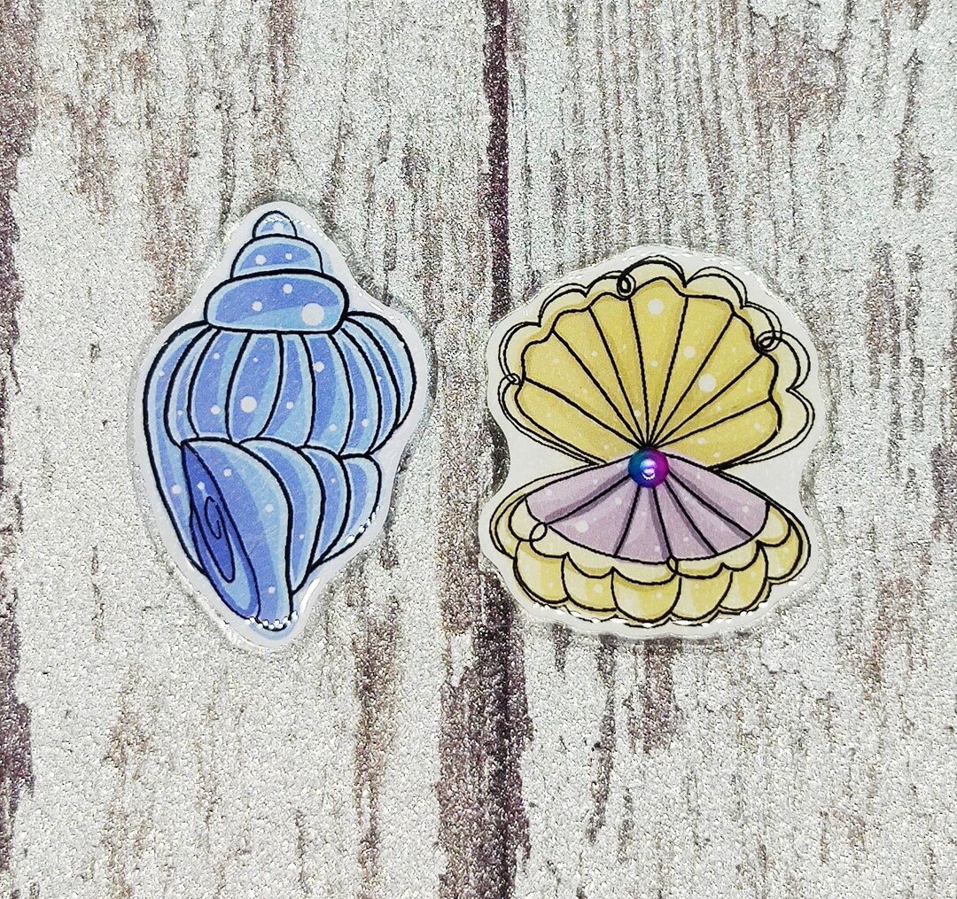 Shells Custom Lead Letter X-ray Markers With Initials - Etsy