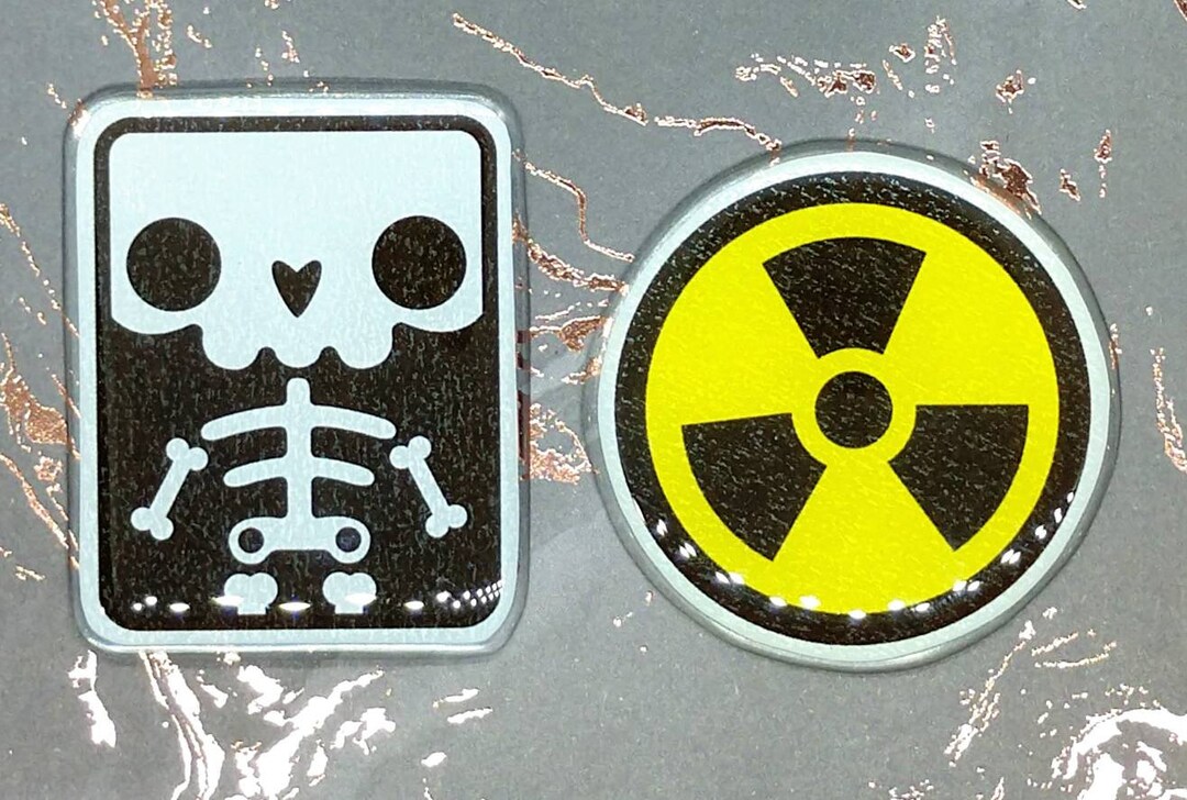 Rad Skeleton Custom Lead Letter X-ray Markers With Initials - Etsy