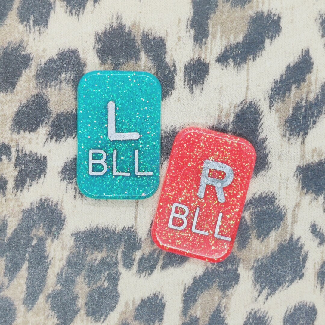 Tropics Custom Lead Letter X-ray Markers With Initials - Etsy