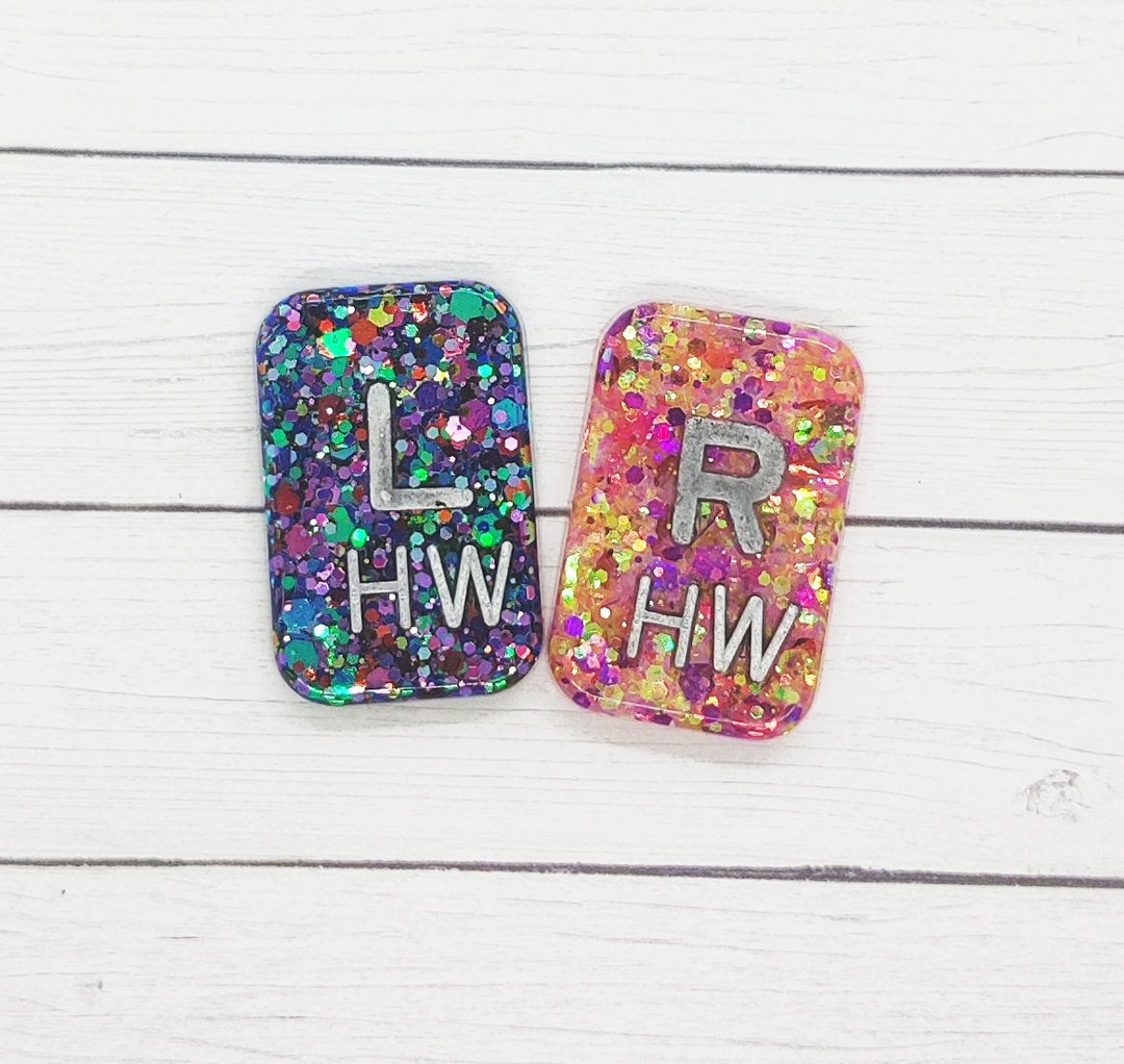 Chameleon Glitter Lead Letter X-ray Markers With Initials - Etsy