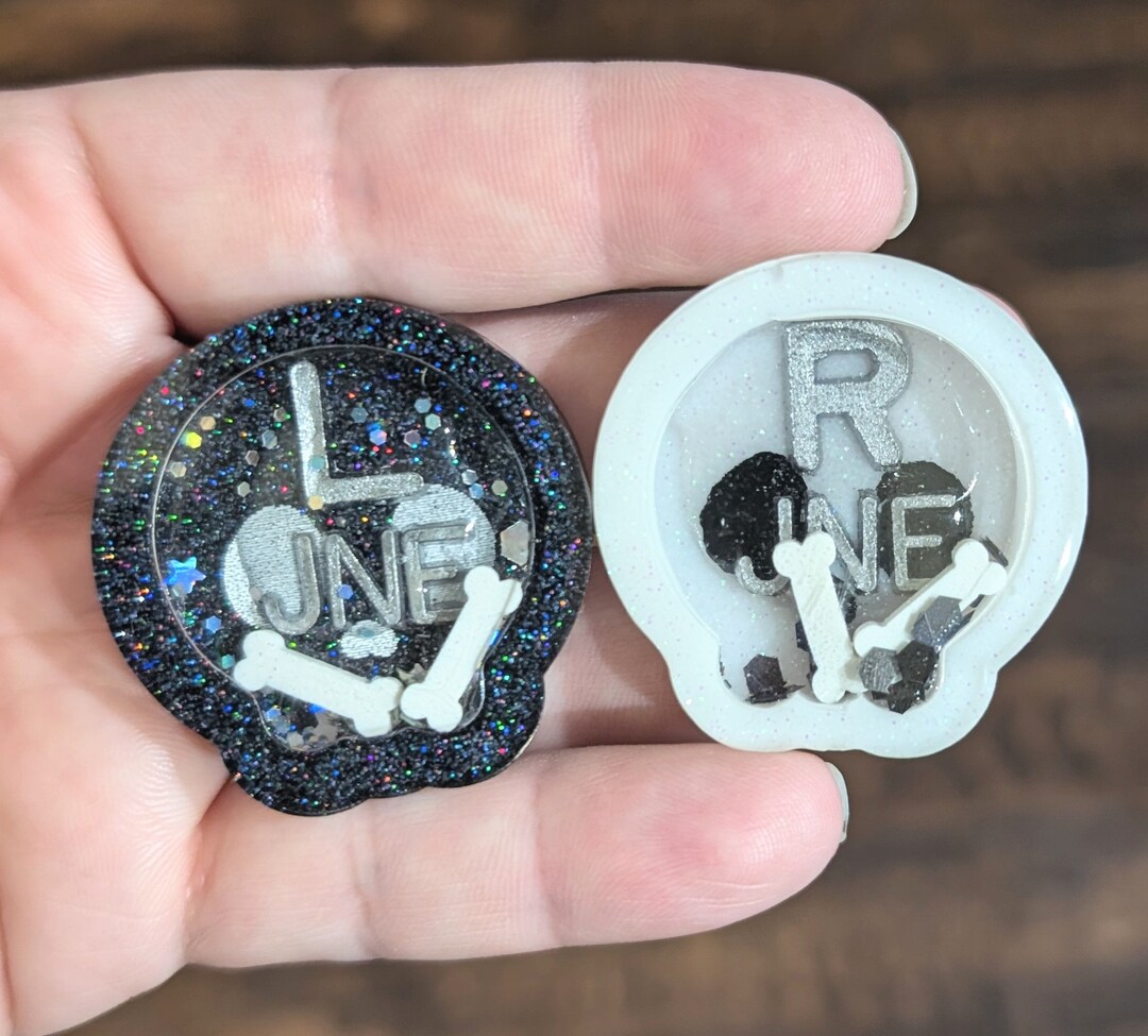 Skull Shaker Custom X-ray Markers With Initials - Etsy