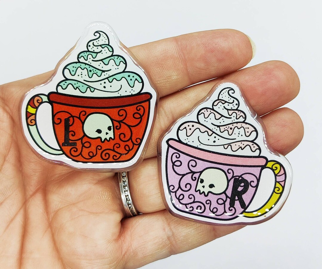 Skull Latte Custom Lead Letter X-ray Markers With Initials - Etsy