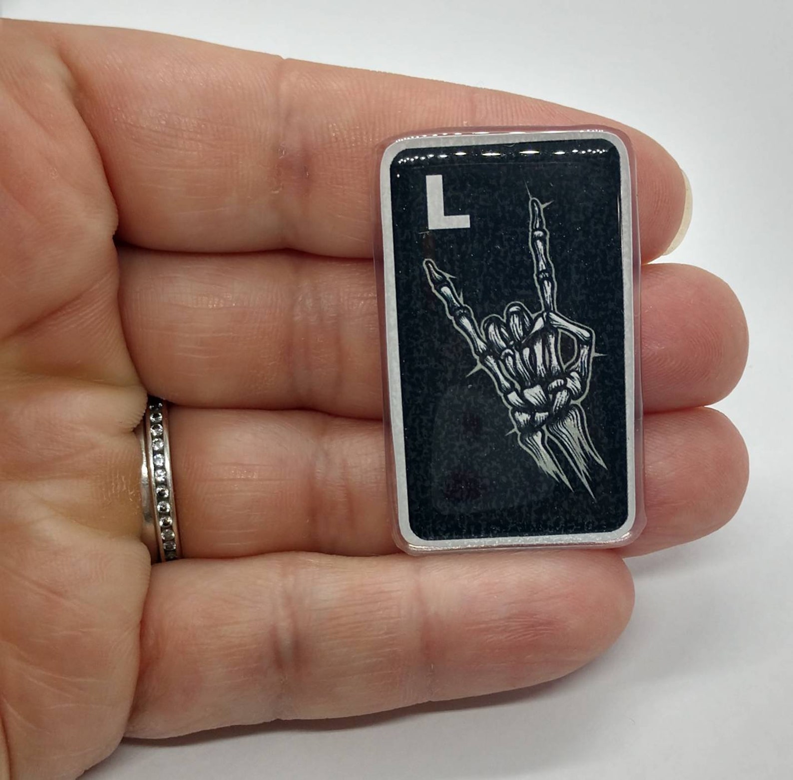 Rock on Lead Letter X-ray Markers With Initials - Etsy