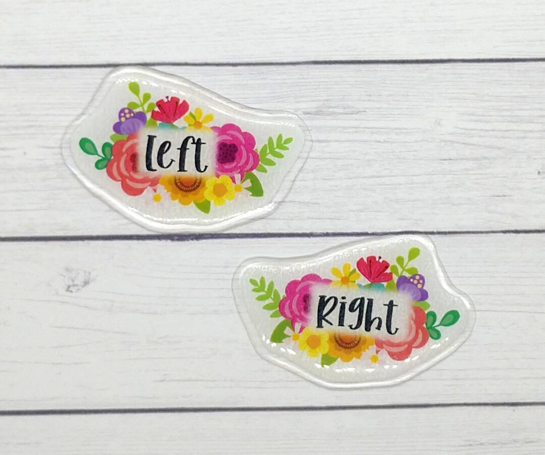 Floral Custom Lead Letter X-ray Markers With Initials - Etsy