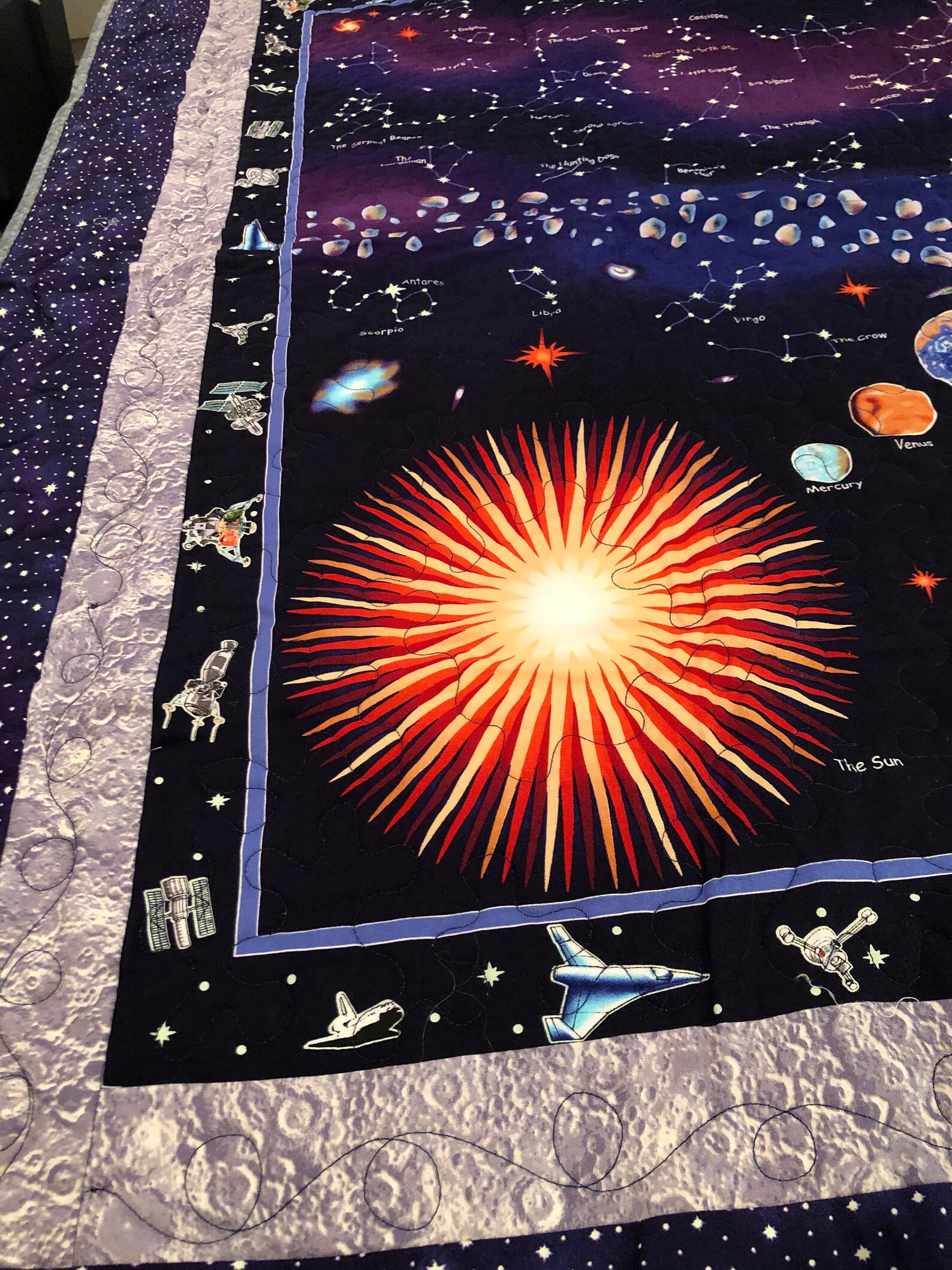 Outer Space Handmade e Quilt | Etsy