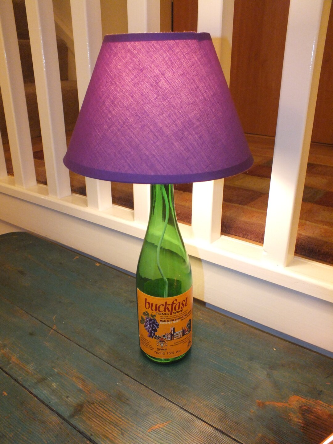 Buckfast Bottle Upcycled Table Lamp Without Shade - Etsy UK