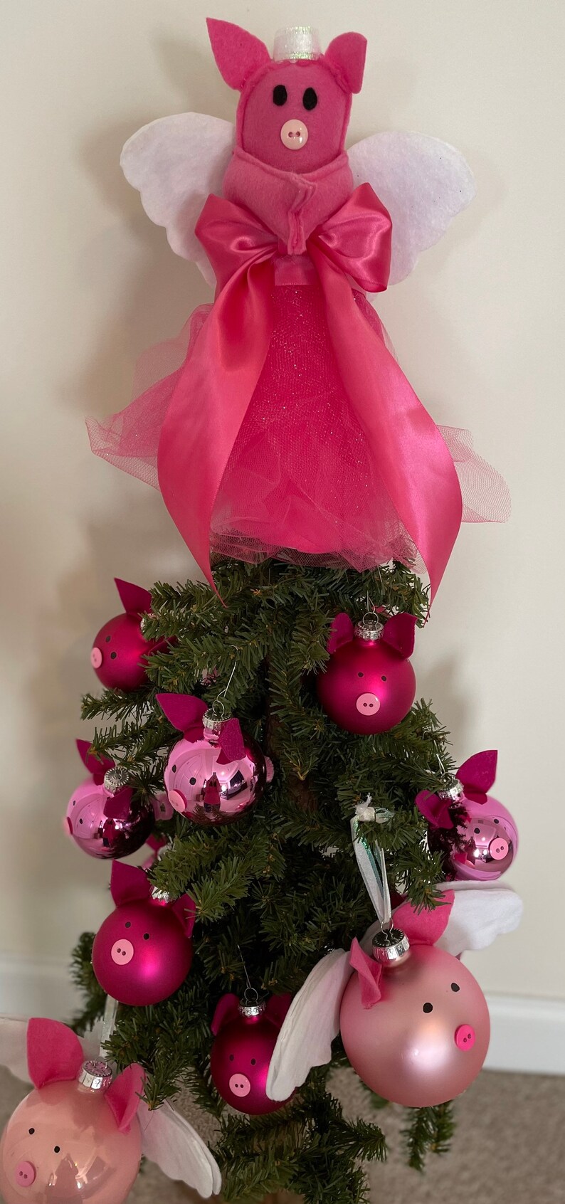 Jumbo Flying Pig Ornament - Etsy