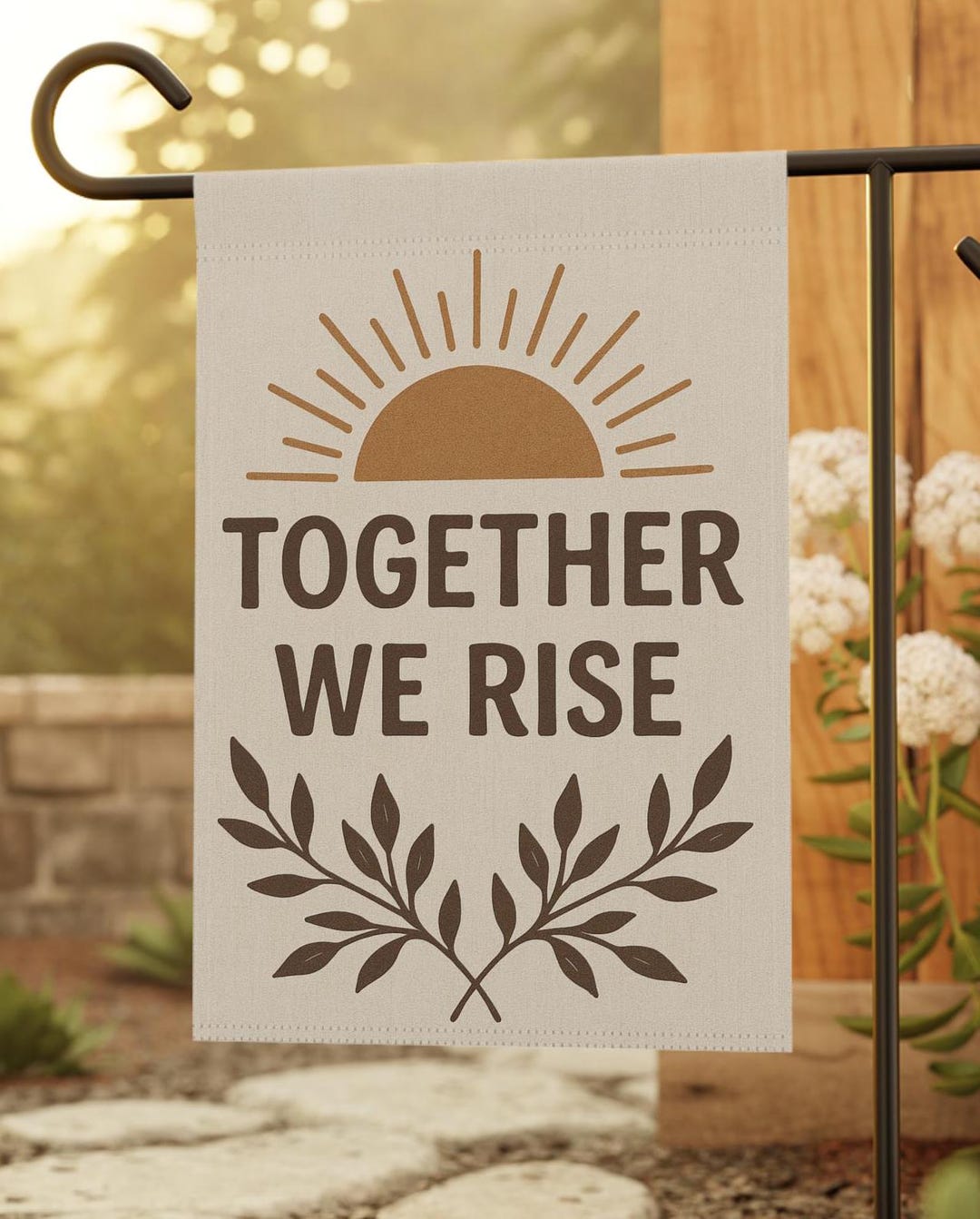 Patriotic Flag, Positive Affirmation Flag , Garden Flag, House Flag ...