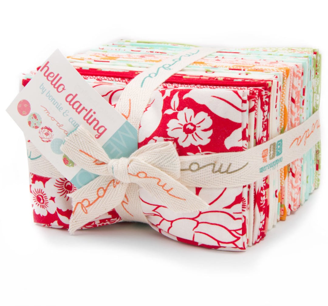 Hello Darling by Bonnie and Camille for Moda Fat Eighth Bundle OOP - Etsy
