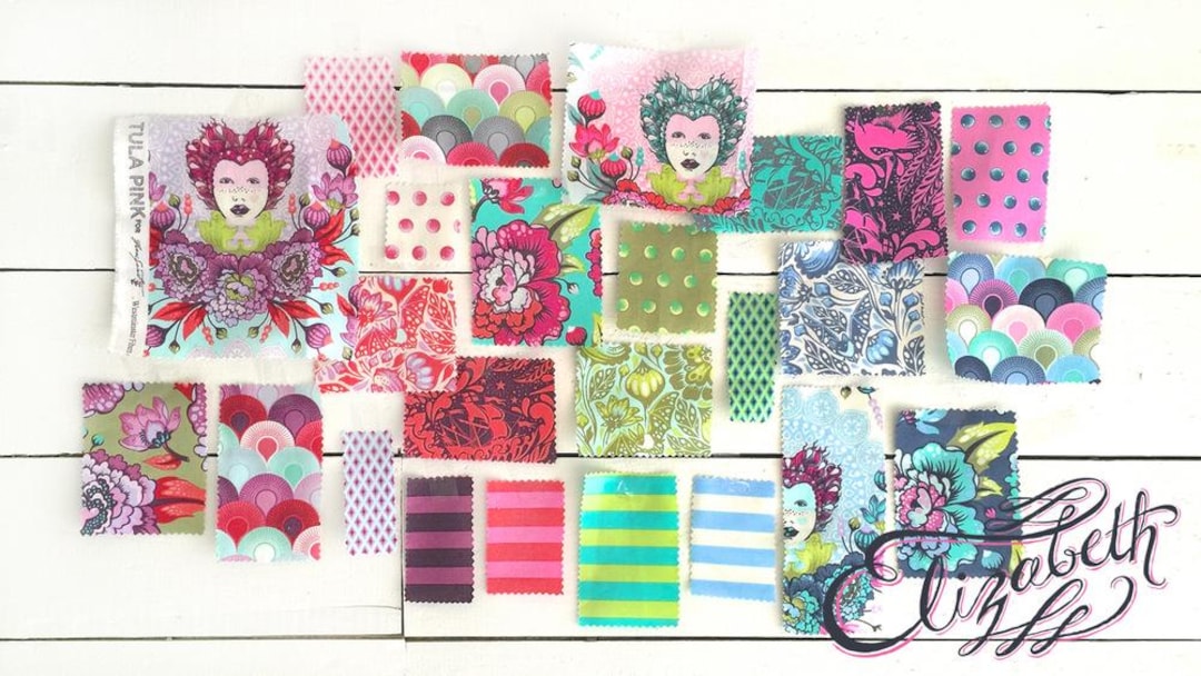Elizabeth by Tula Pink for Free Spirit Fabrics Fat Quarter YOU SELECT ...