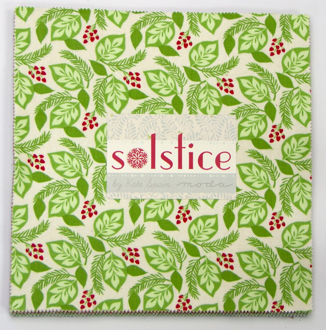 Solstice by Kate Spain Christmas Collection for Moda Layer Cake - Etsy