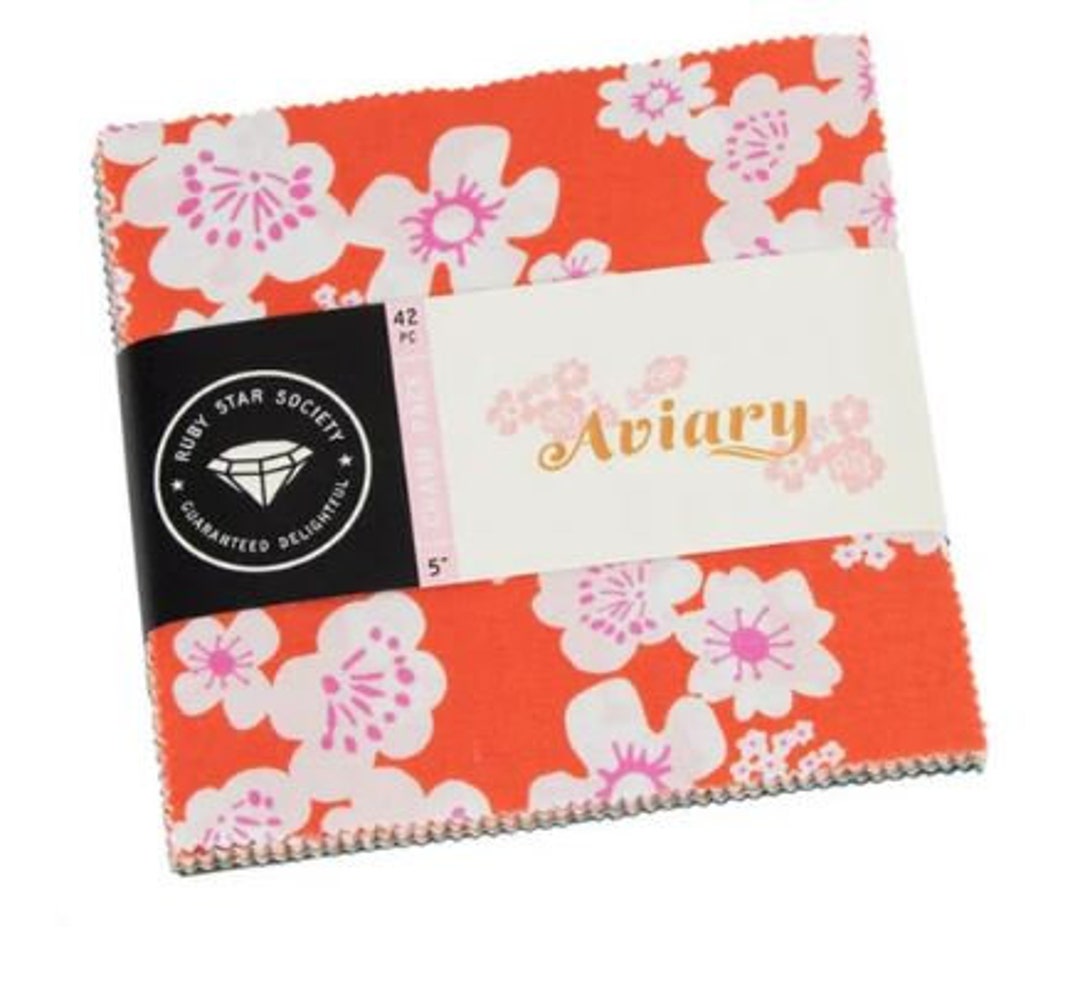 Aviary by Ruby Star Society Charm Pack - Etsy