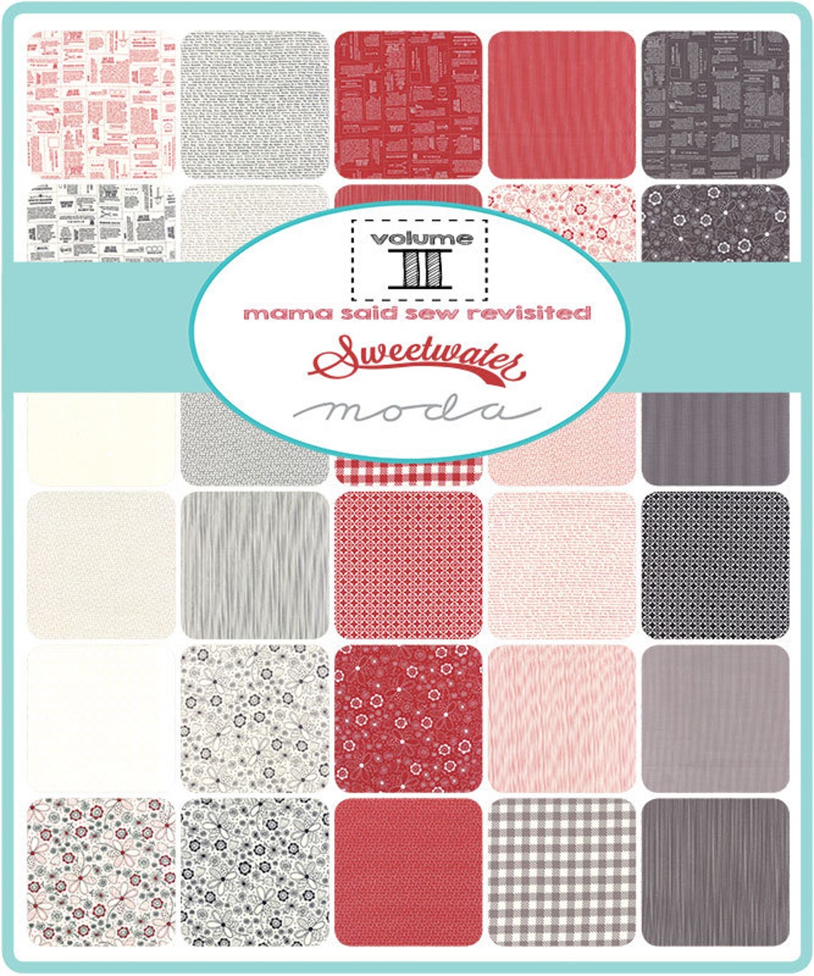 Volume II by Sweetwater for Moda Charm Pack - Etsy